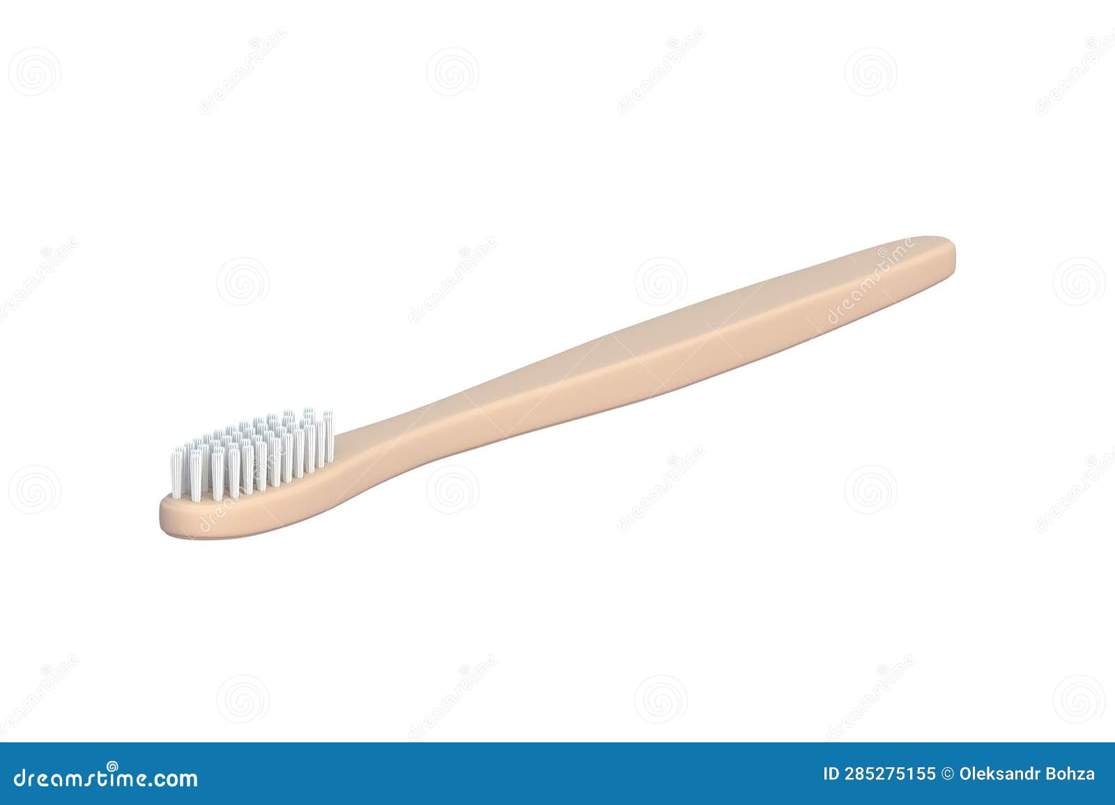 Toothbrush Isolated on White Background Stock Illustration ...