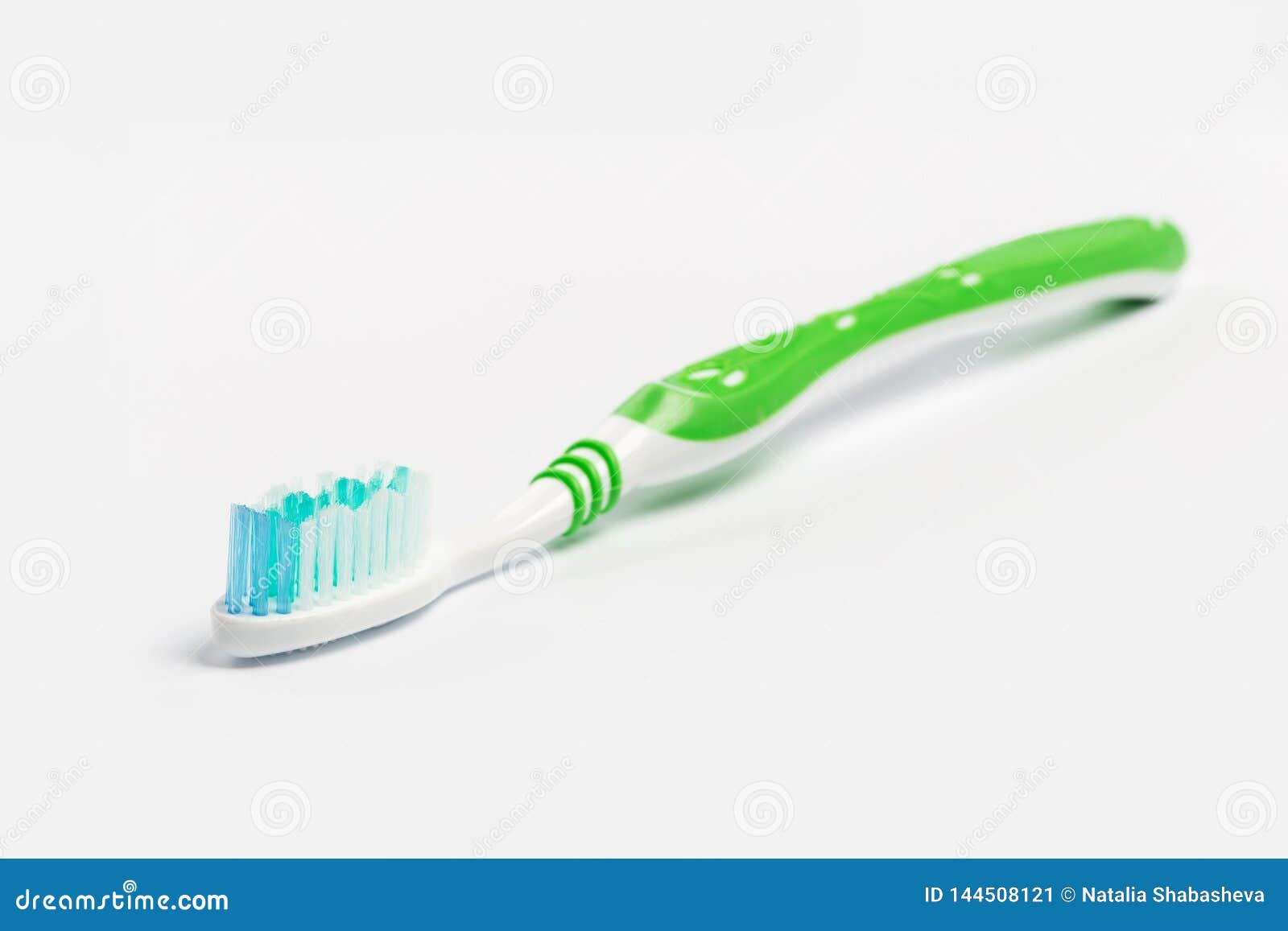 New Toothbrush Isolated on a White Background Stock Image - Image of ...