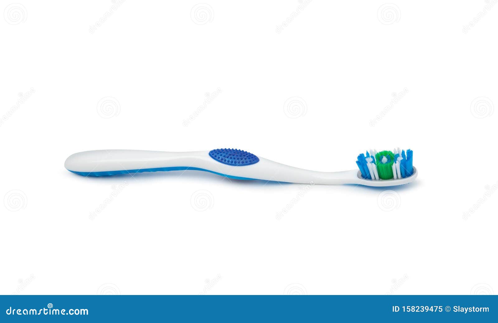 Toothbrush Isolated on a White Background Stock Image - Image of purity ...
