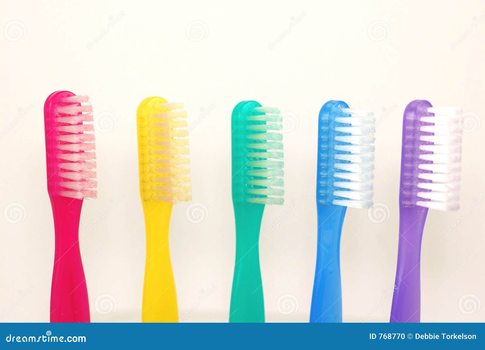 Toothbrush rainbow stock photo. Image of oral, color, teeth - 768770