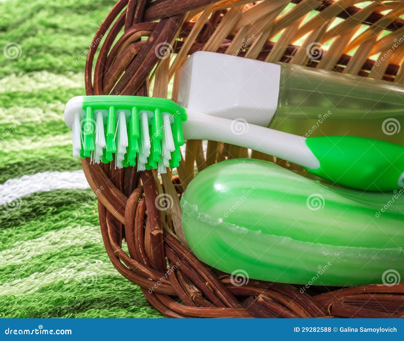 Toothbrush and soap. stock photo. Image of decorative - 29282588