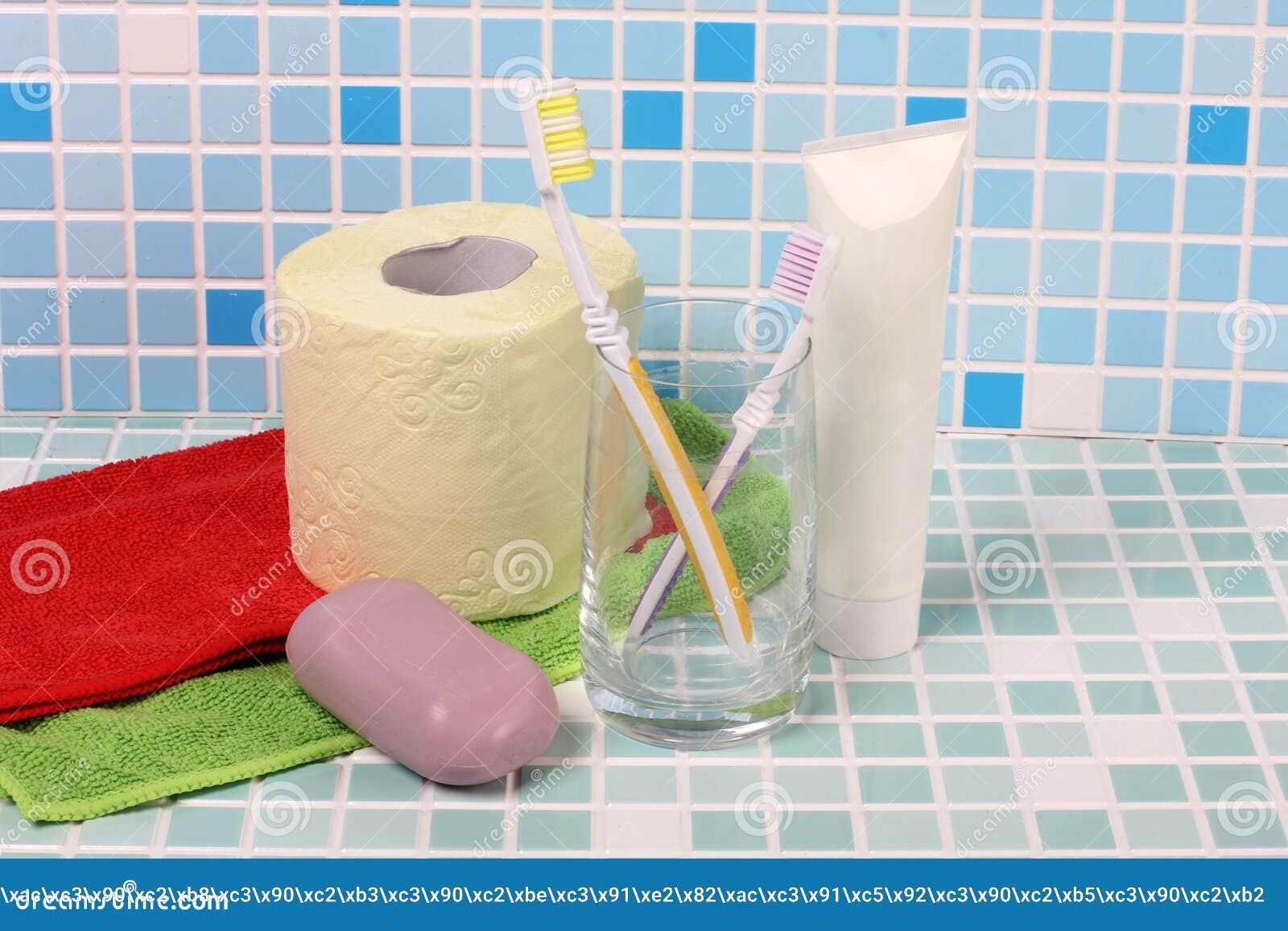 Toothbrush and soap stock photo. Image of bottle, glass - 67893764