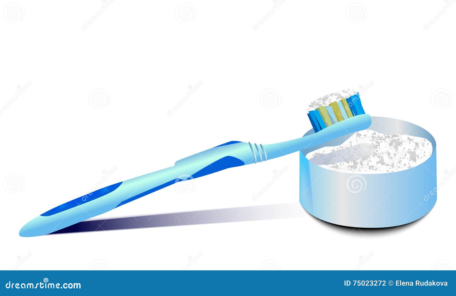 Tooth Powder Skincare Icon Cartoon Vector. Mouth Shower | CartoonDealer ...