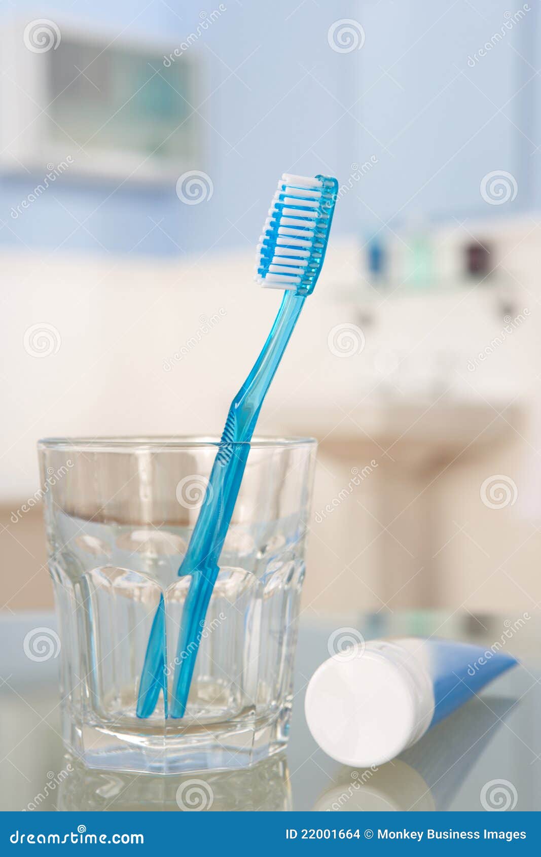 Toothbrush and toothpaste stock photo. Image of clean - 22001664