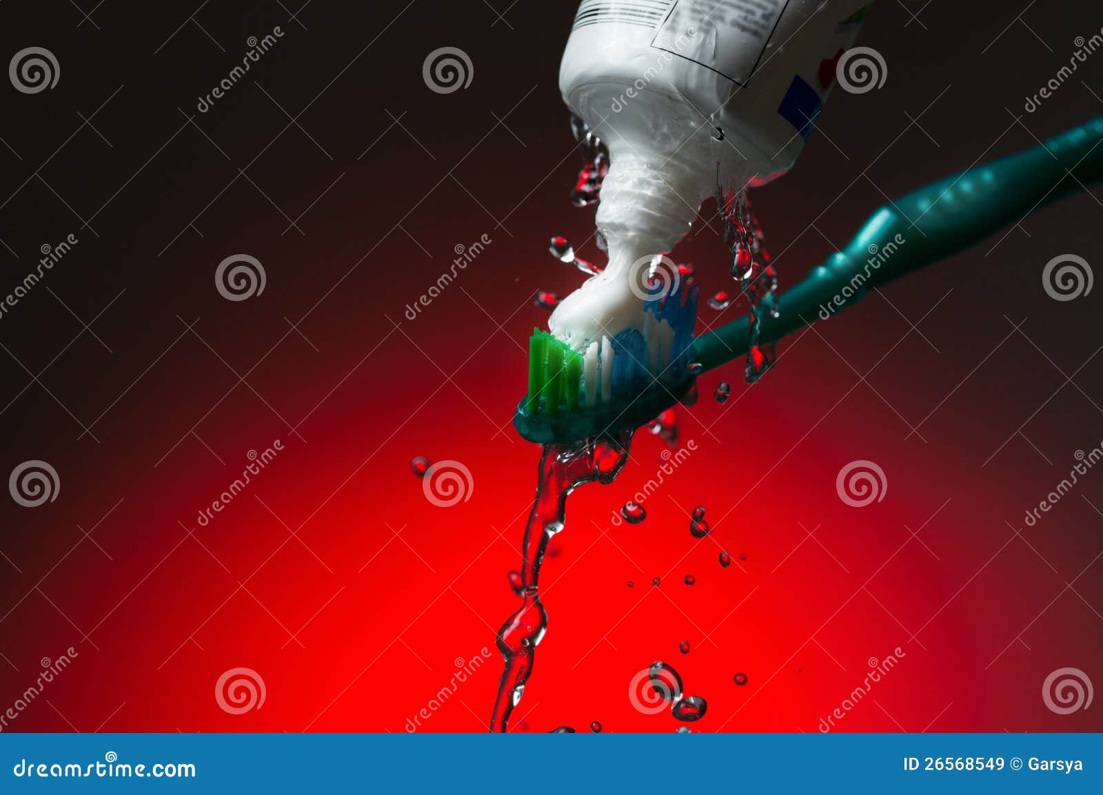 Toothbrush and toothpaste stock image. Image of protection - 26568549