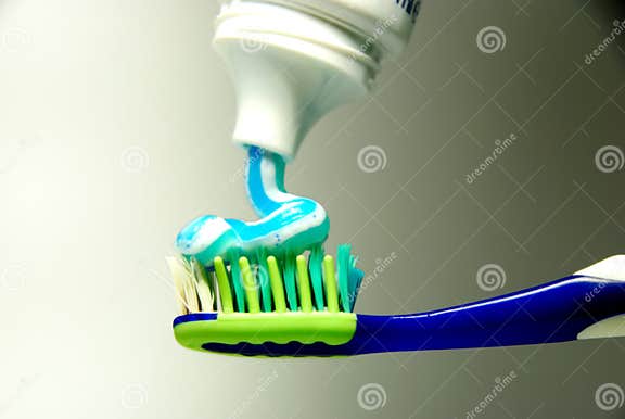 Toothbrush and toothpaste stock photo. Image of dentist - 6311142