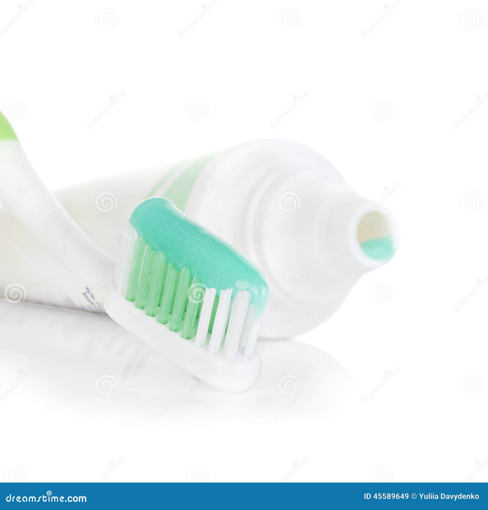 Toothbrush and Toothpaste Close-up Stock Image - Image of healthcare ...