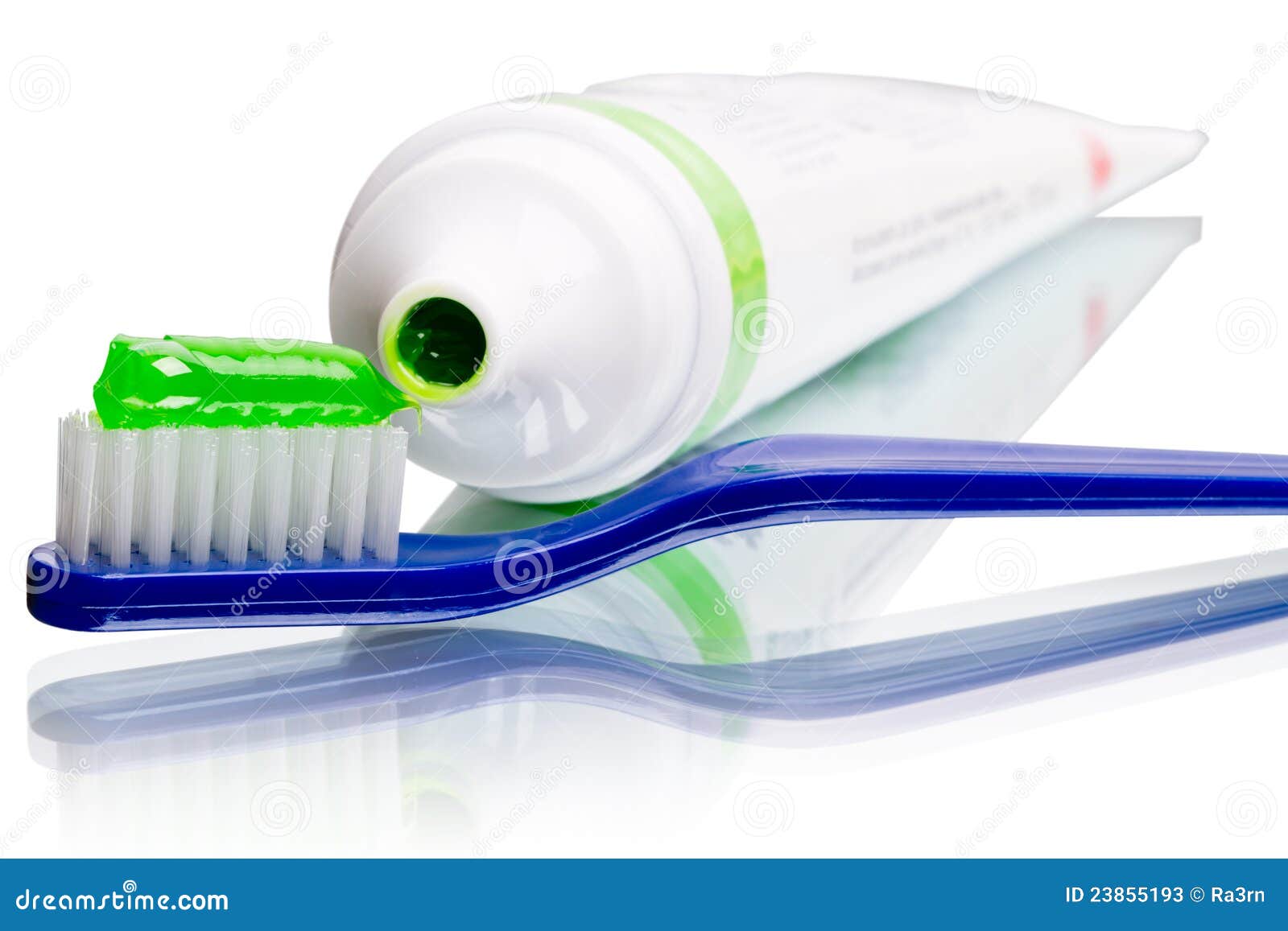Toothbrush and Toothpaste in a Tube Stock Image - Image of equipment ...