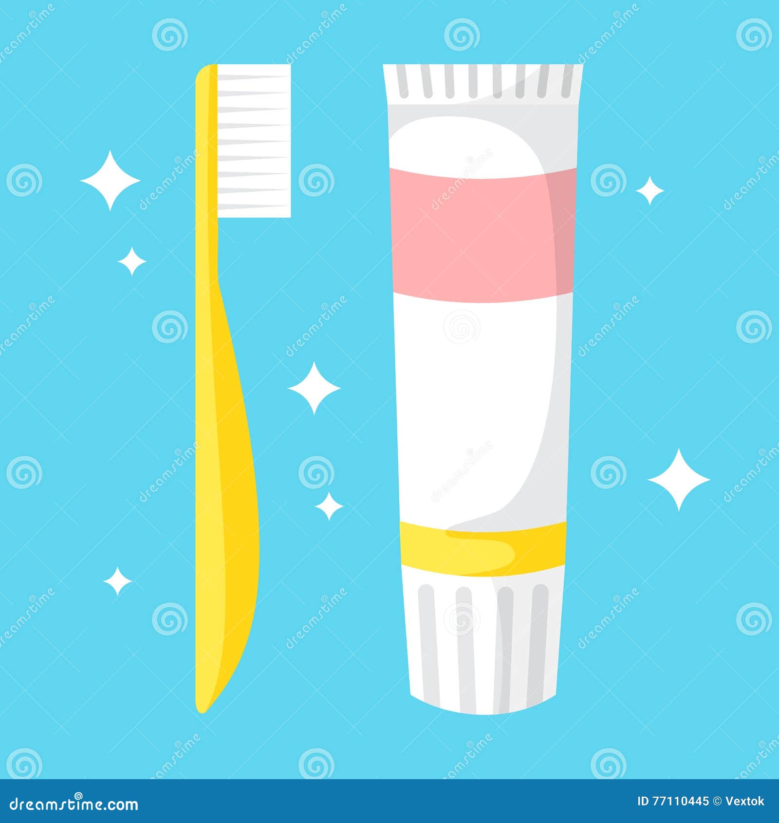 Crazy Toothpaste Cartoon Royalty-Free Illustration | CartoonDealer.com ...