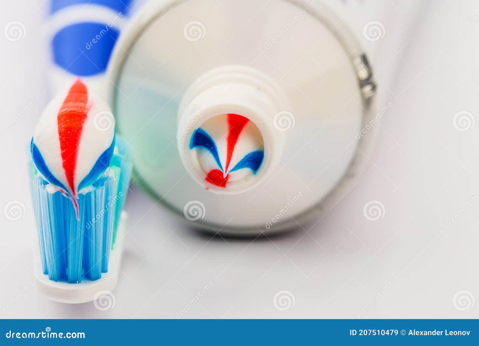 Toothbrush and toothpaste stock image. Image of paste - 207510479