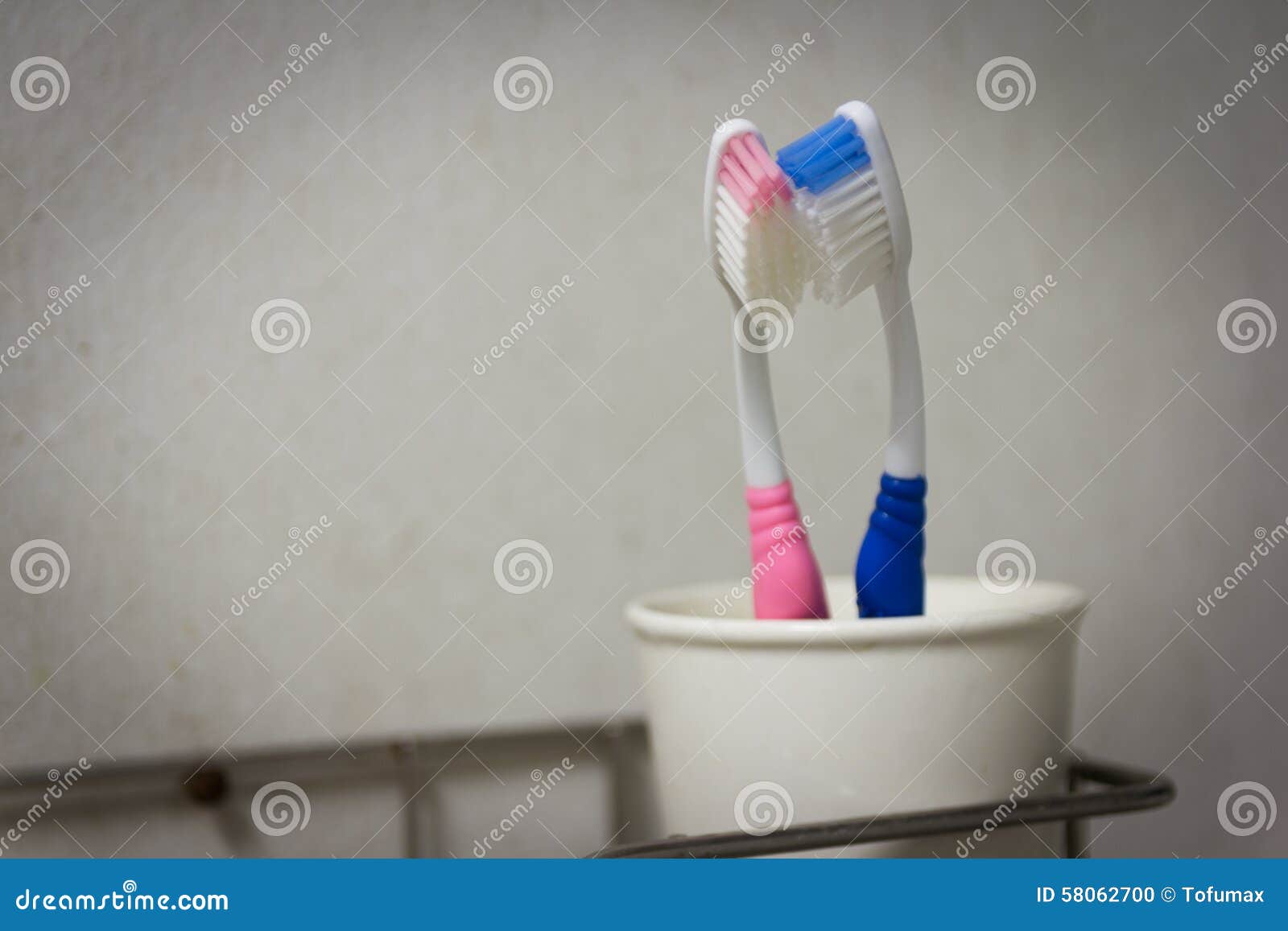 Toothbrush stock photo. Image of glass, healthy, plastic - 58062700