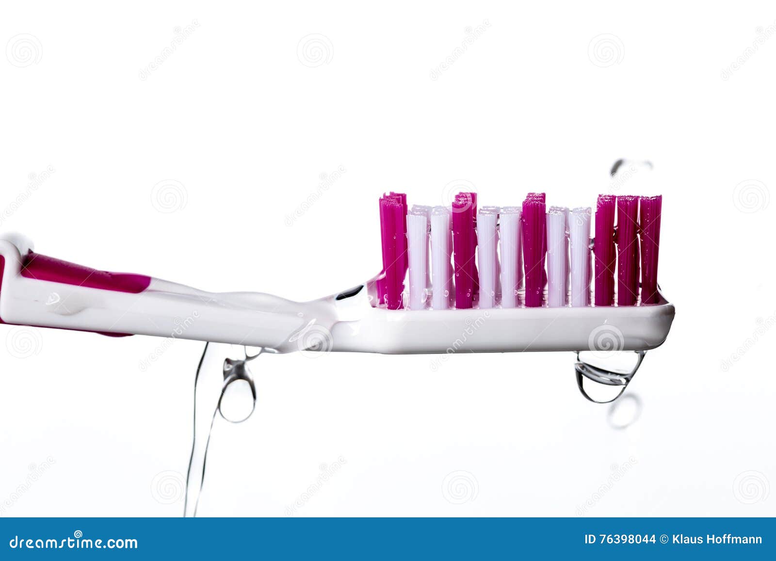 Toothbrush with Water Drops Stock Photo - Image of life, health: 76398044