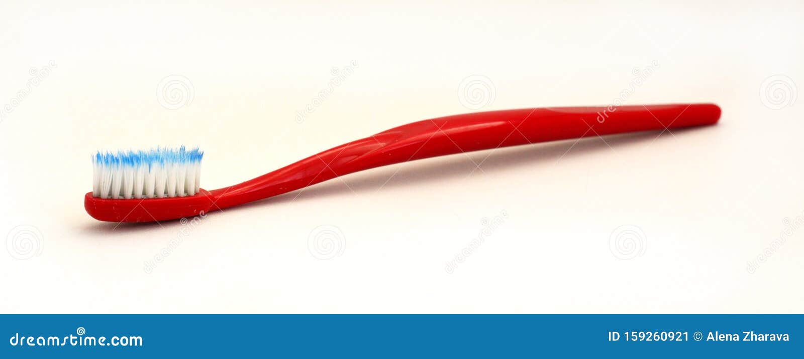 Toothbrush on a White Background Stock Image - Image of bristle ...