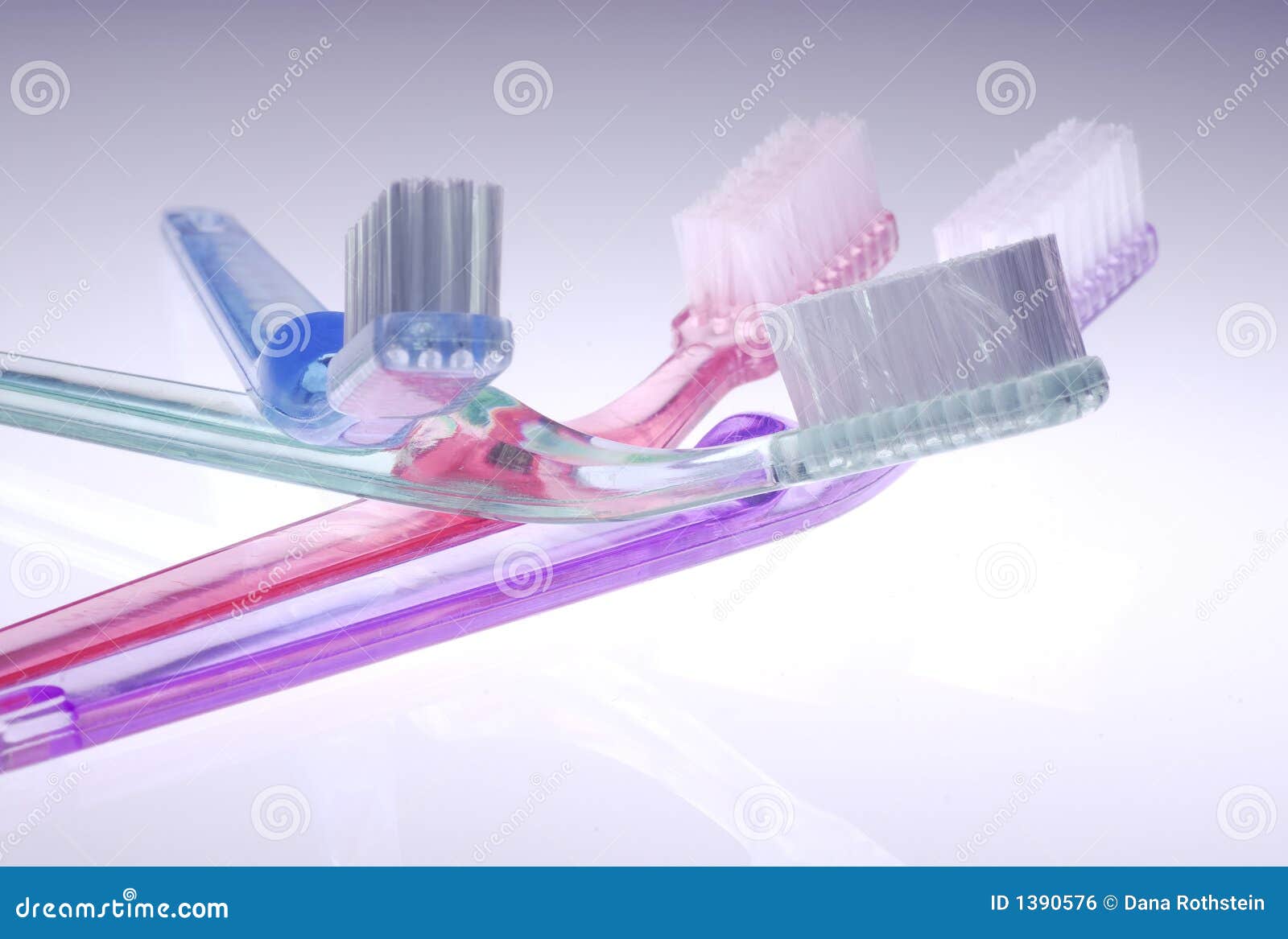 Toothbrushes stock photo. Image of hygiene, care, mouth - 1390576