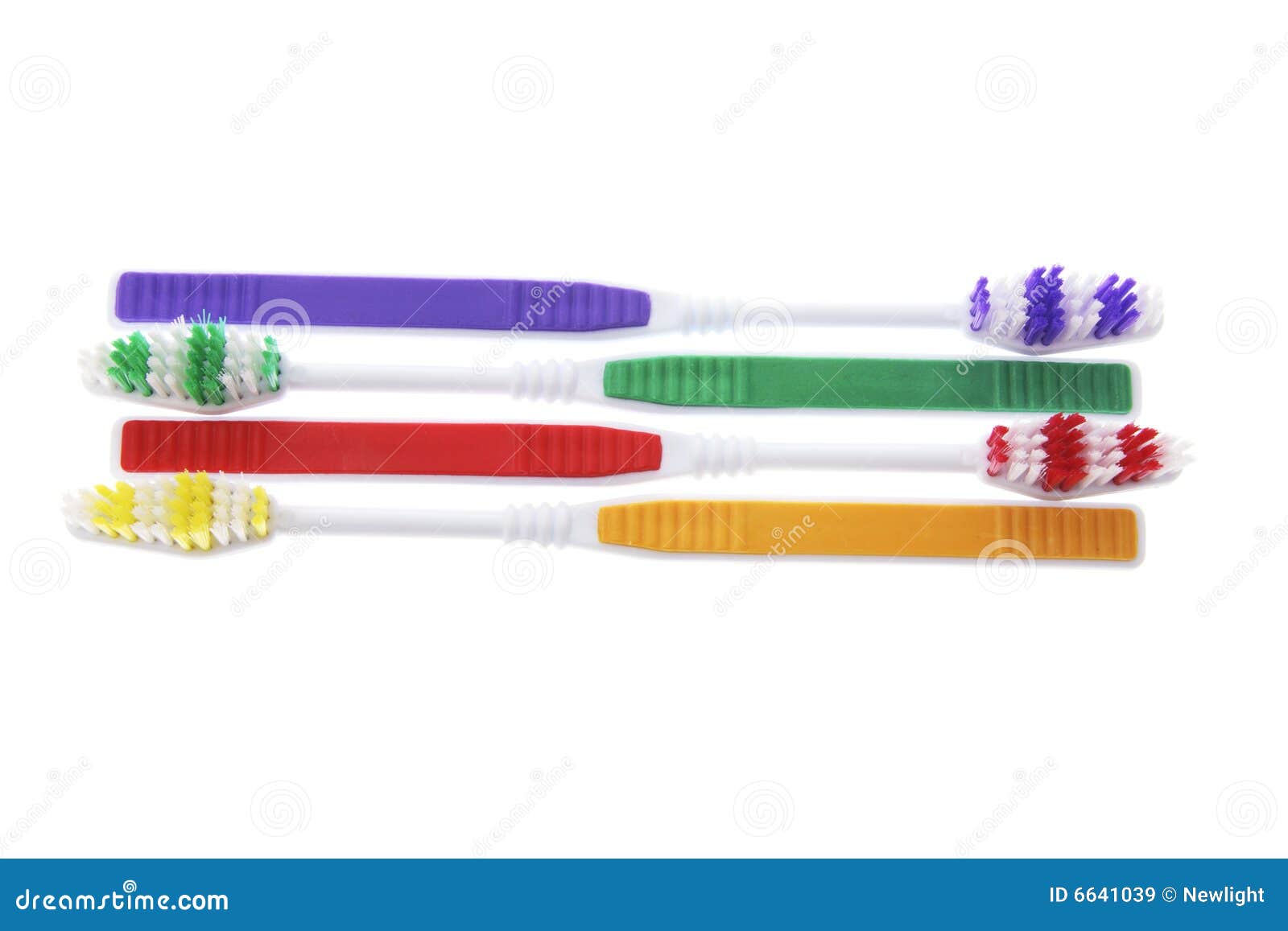 Toothbrushes stock image. Image of dental, cutout, white - 6641039