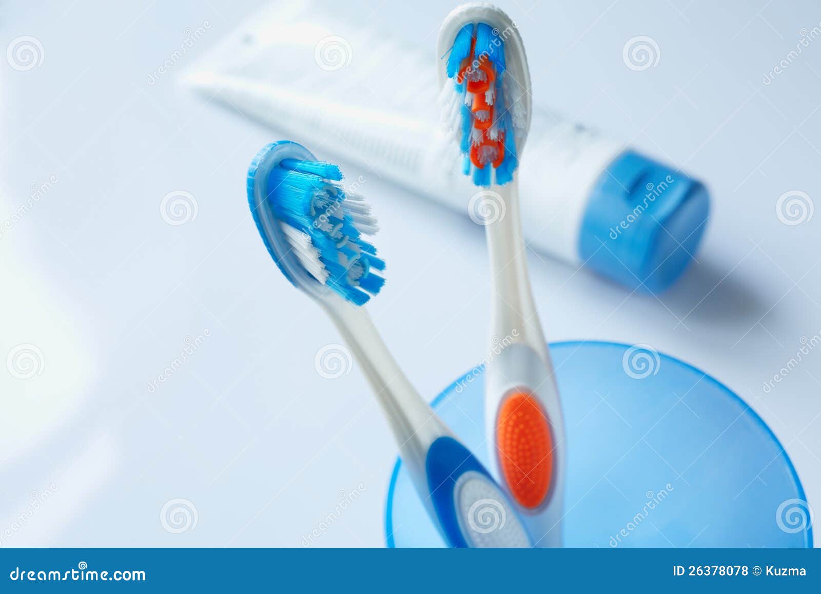 Toothbrushes and Tooth Paste Stock Photo - Image of natural, hygiene ...