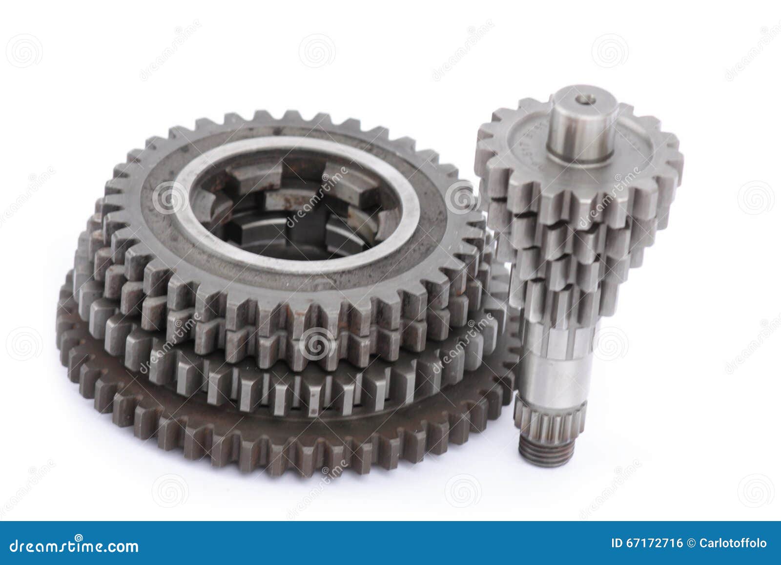 Toothed Wheels And Pinion Royalty-Free Stock Image | CartoonDealer.com ...