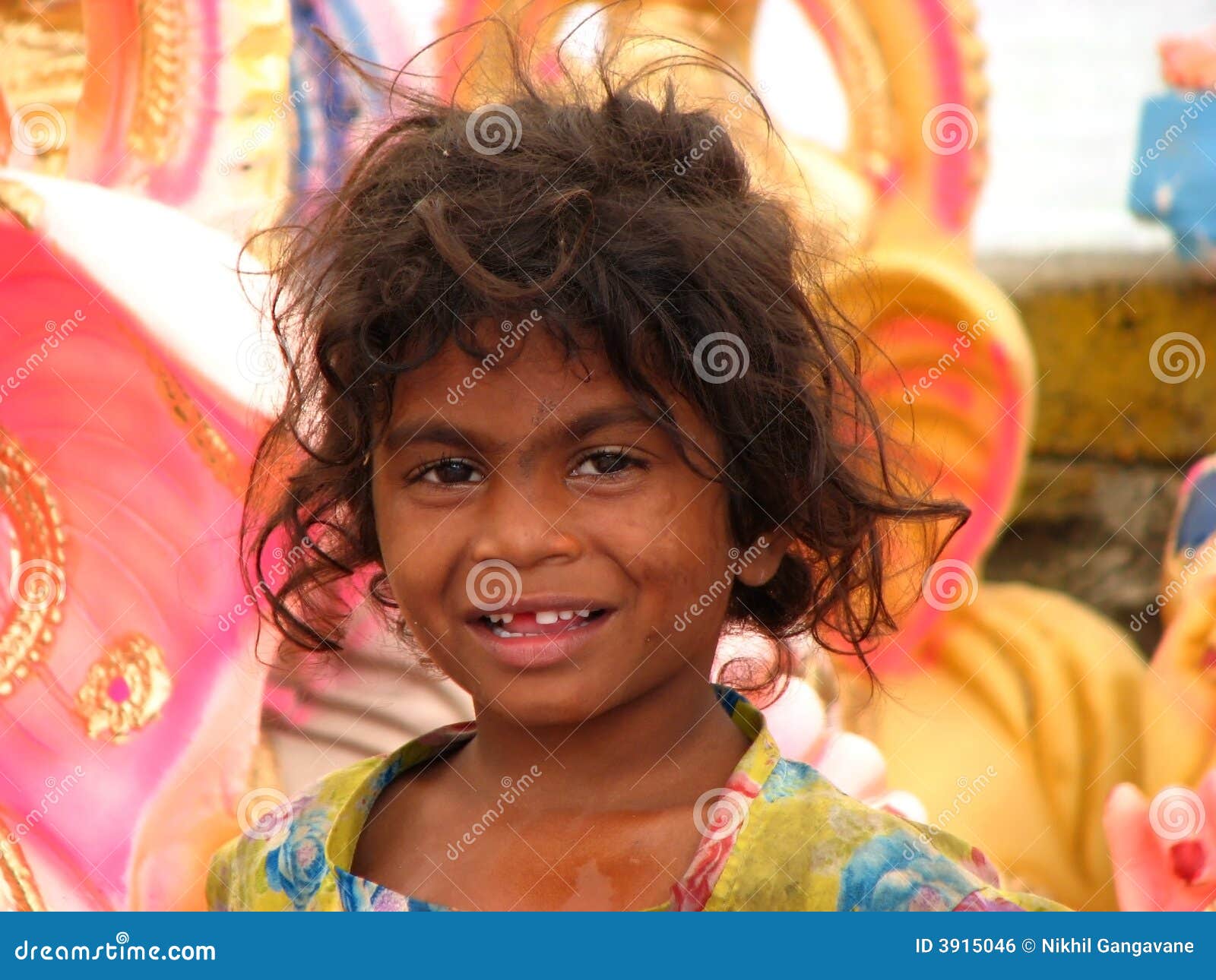 Toothless Smile stock photo. Image of poor, orphans, innocent - 3915046