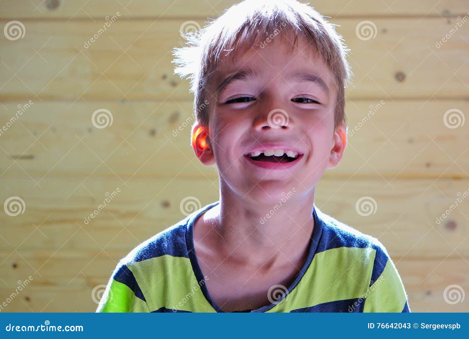 Toothless smiling boy stock image. Image of shot, happiness - 76642043