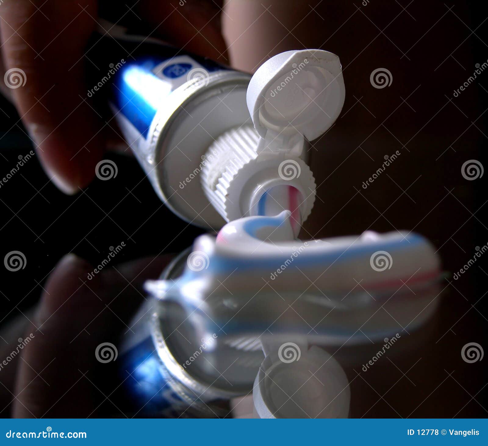 Toothpaste stock photo. Image of powder, mint, toothpaste - 12778