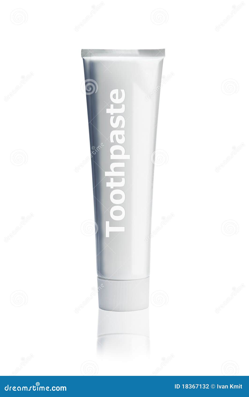 Toothpaste stock photo. Image of plastic, hygiene, background - 18367132