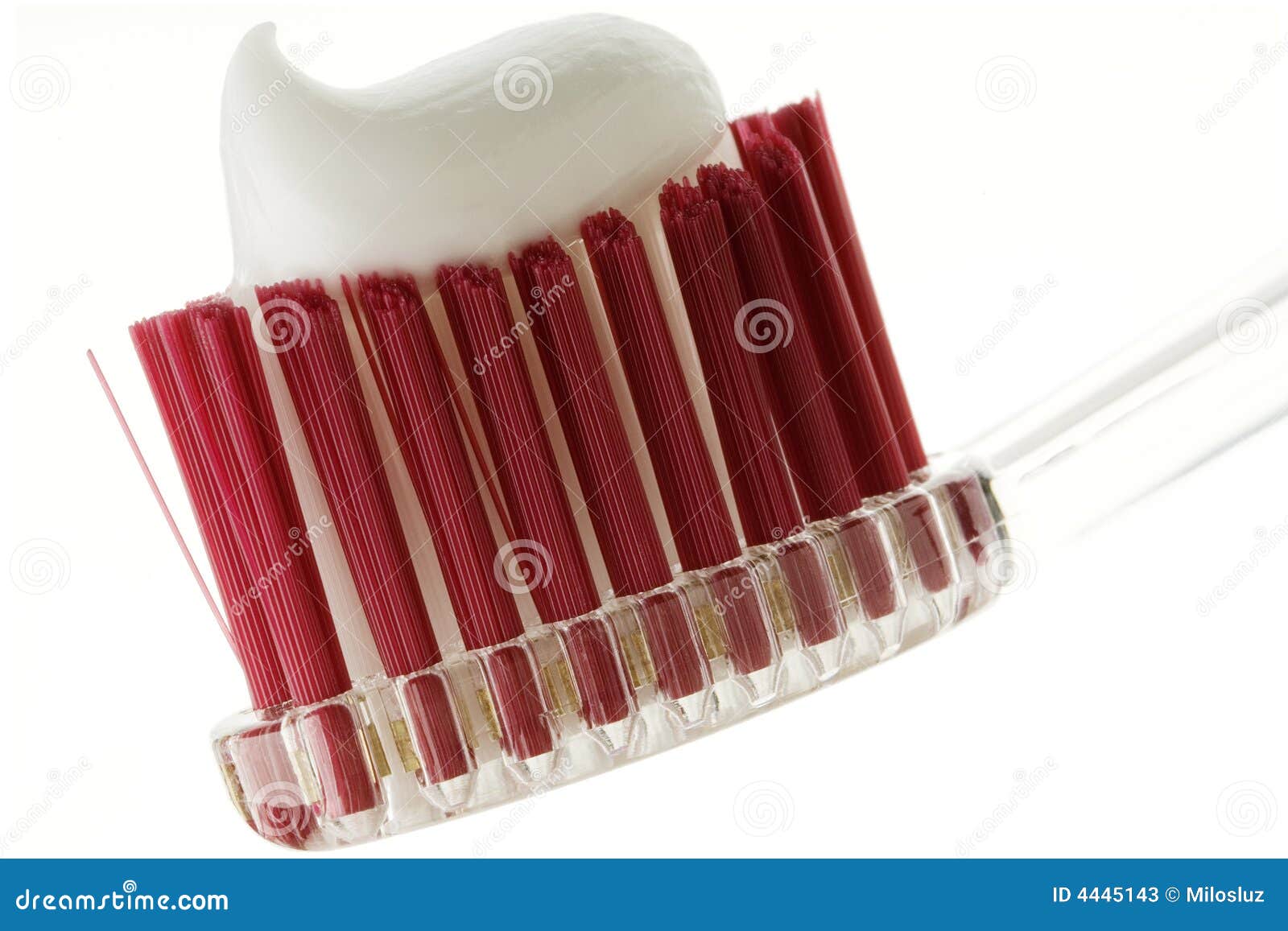 Toothpaste stock image. Image of hygiene, brush, paste - 4445143