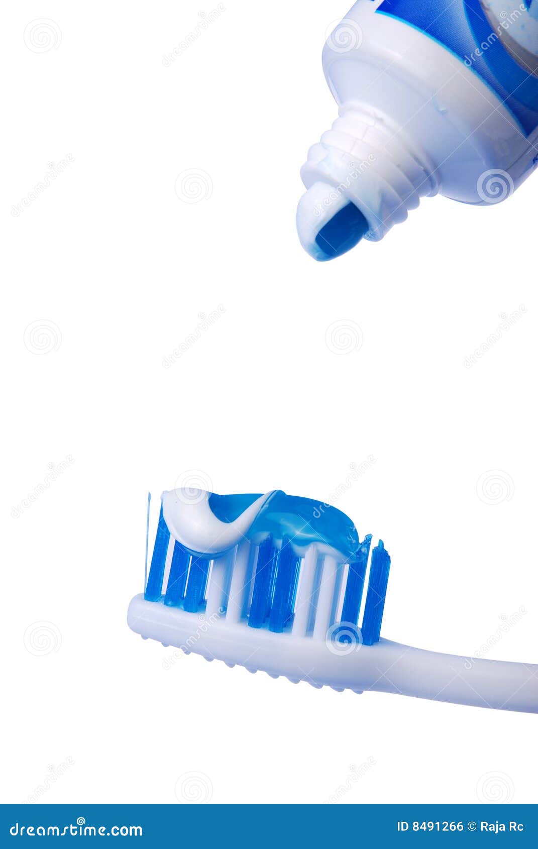 Toothpaste stock photo. Image of morning, dentist, bristle - 8491266