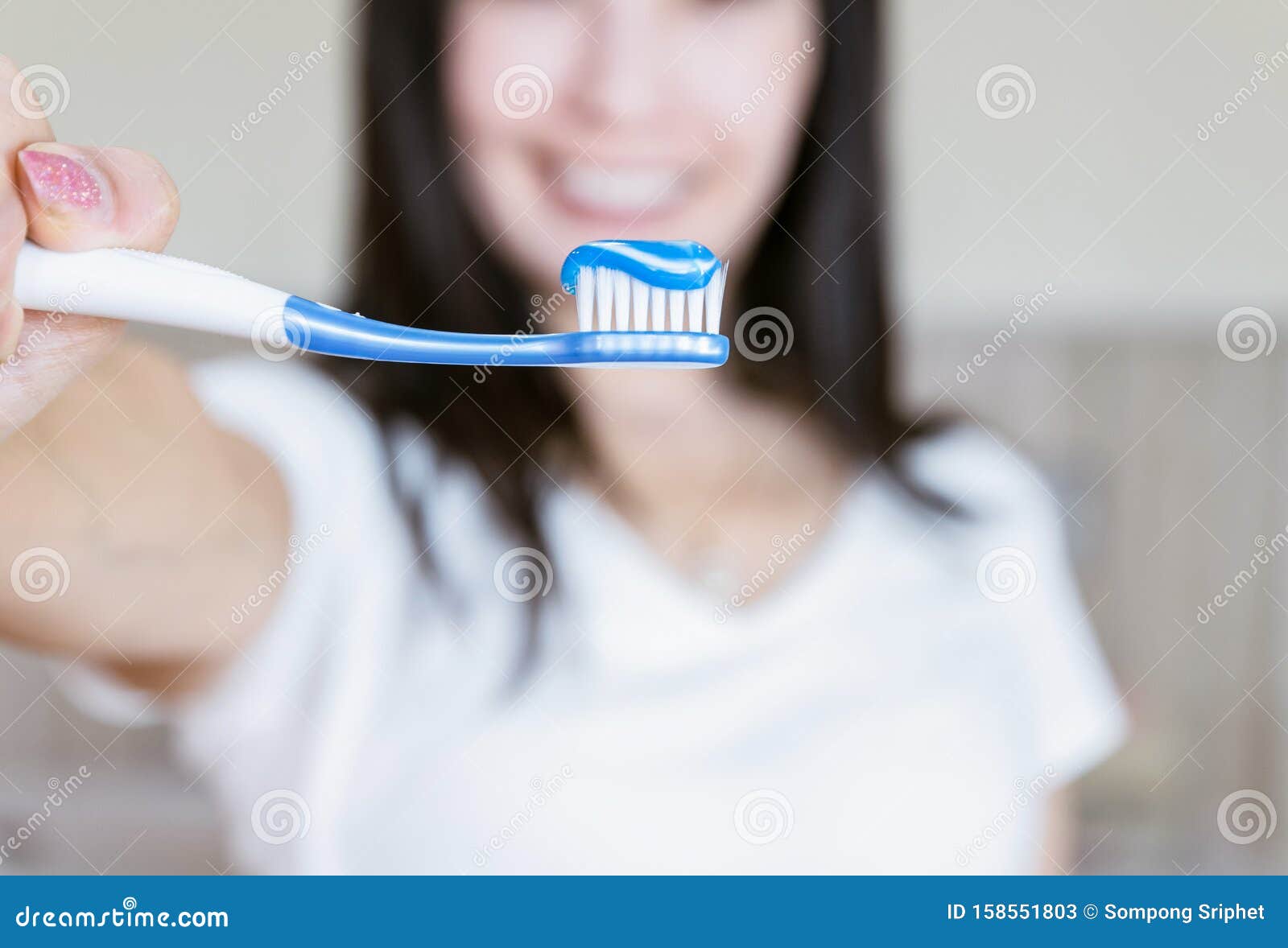 Toothpaste and Toothpaste Dental Care Stock Image - Image of natural ...