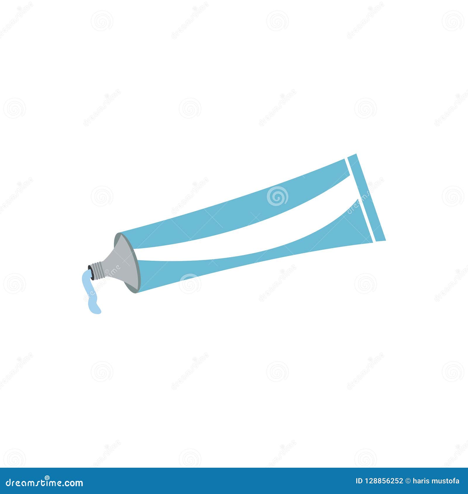 Toothpaste Graphic Design Element Vector Illustration Isolated Stock ...