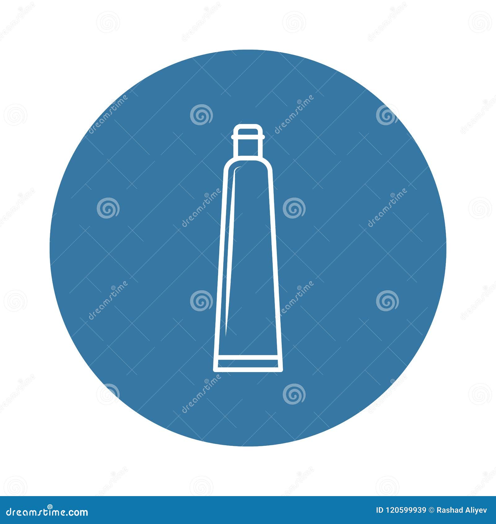 Toothpaste Icon. Element of Bottle Icons for Mobile Concept and Web ...