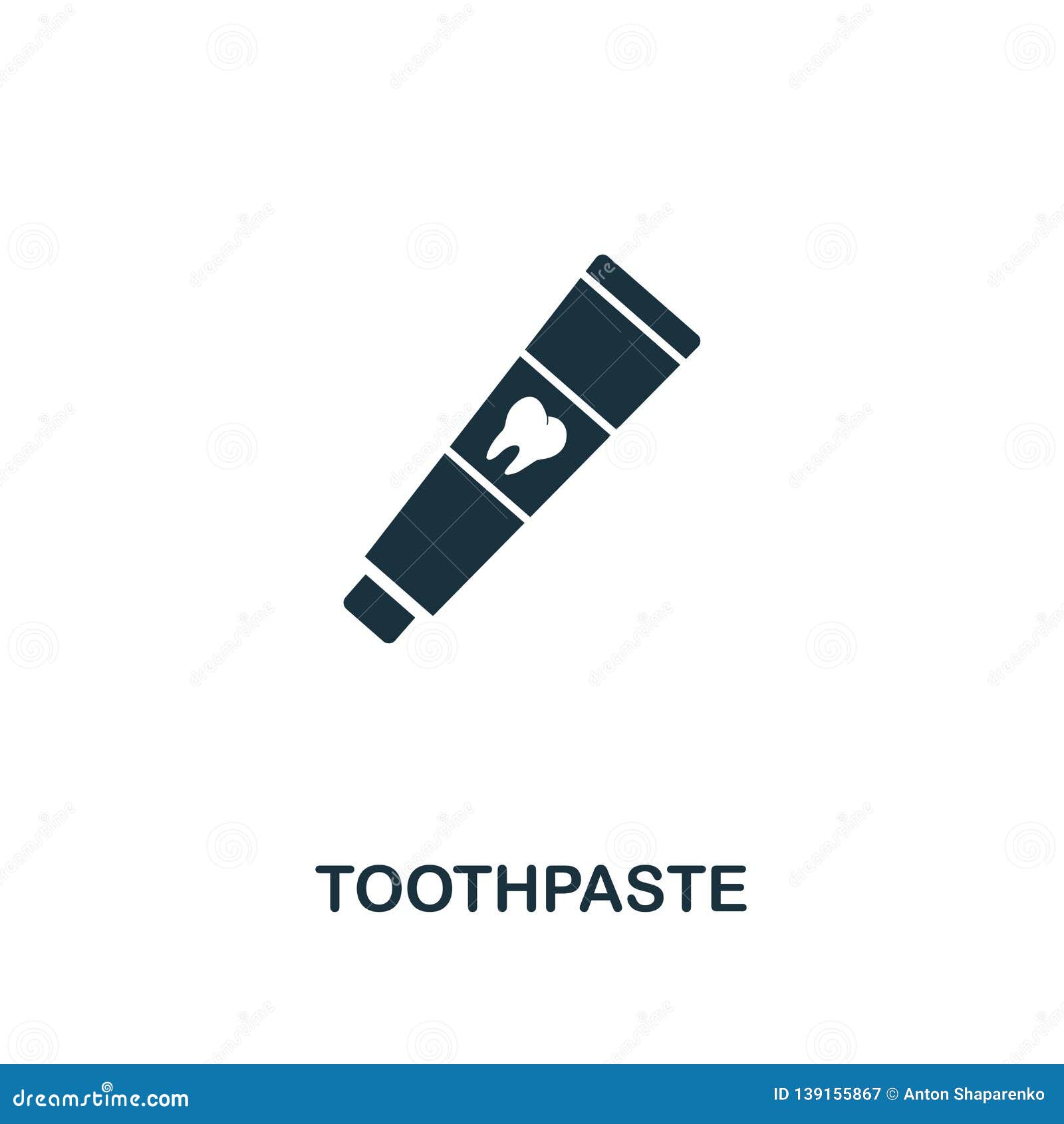 Toothpaste Icon. Premium Style Design from Hygiene Icons Collection ...