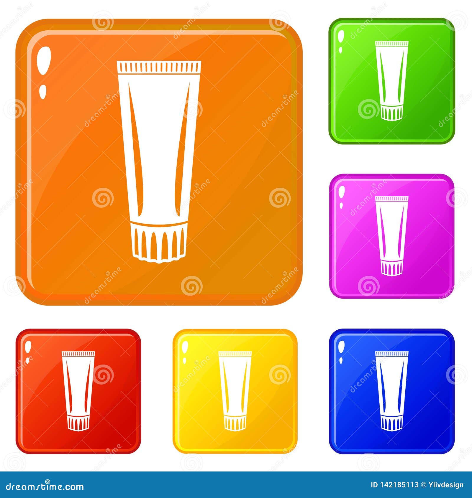 Toothpaste Icons Set Vector Color Stock Vector - Illustration of care ... Toothpaste Icons Set Vector Color Stock Vector - Illustration of care ...