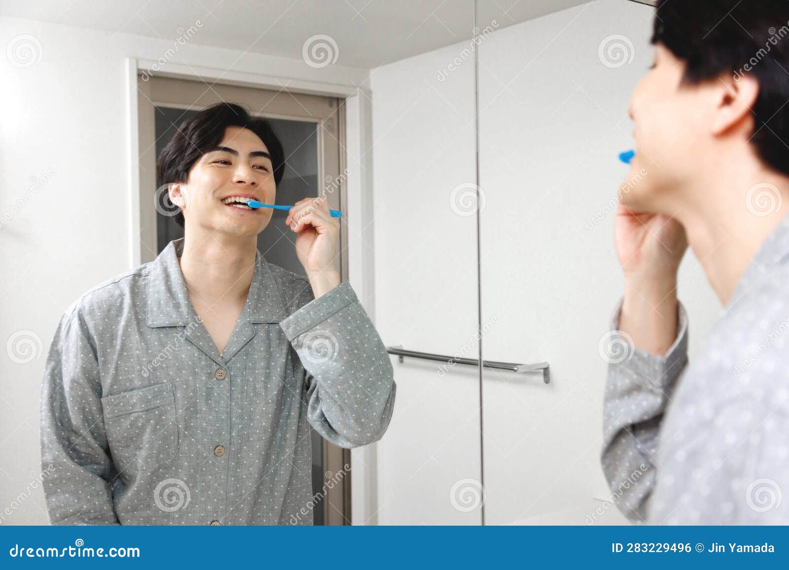 Toothpaste image stock photo. Image of portrait, morning - 283229496