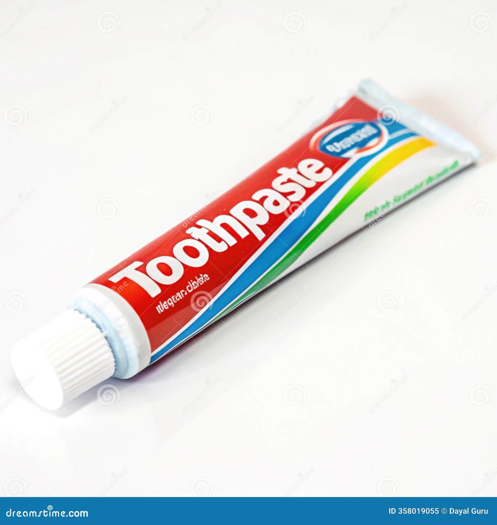 Toothpaste on Transparent Background Stock Illustration - Illustration ...
