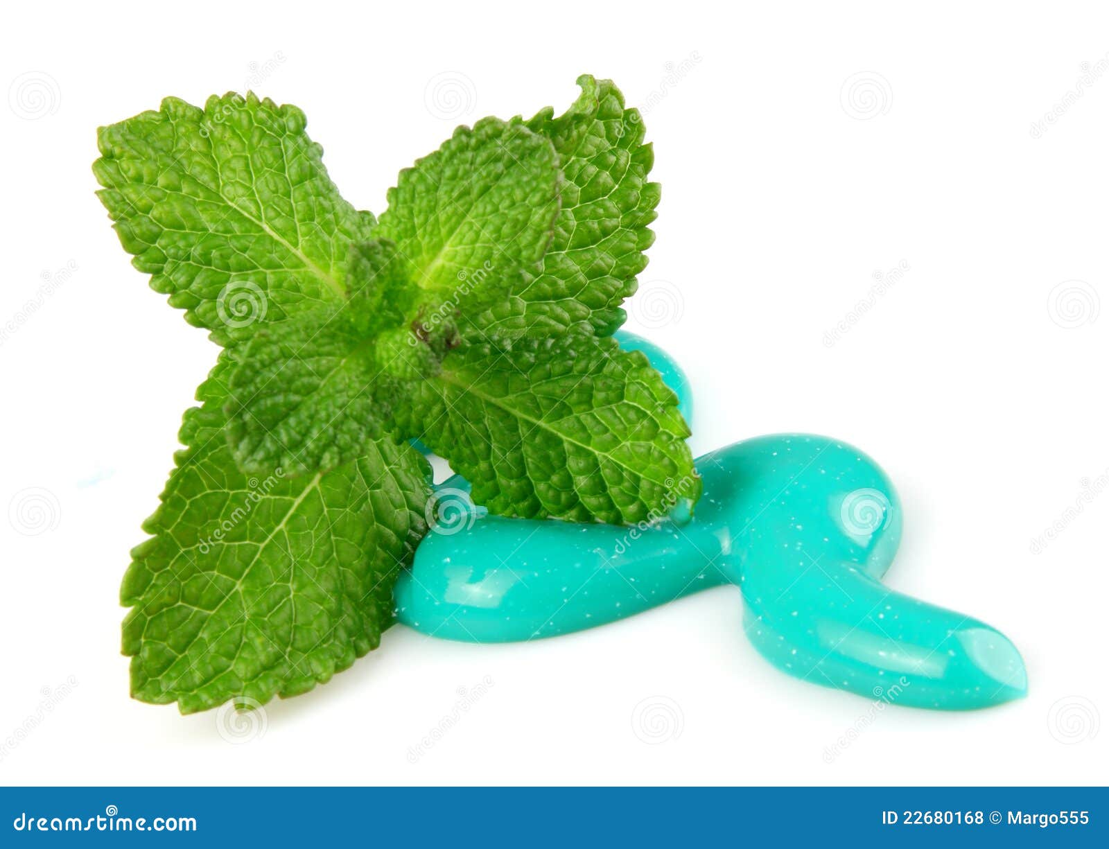 Toothpaste with mint stock photo. Image of cleaner, striped - 22680168