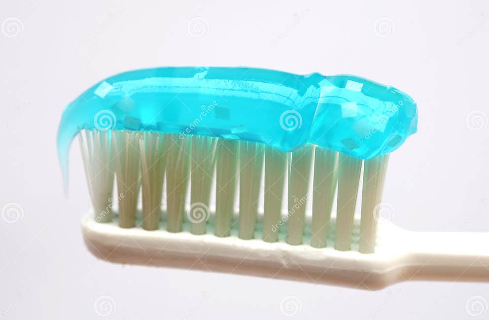 Toothpaste with paste stock photo. Image of focus, health - 12149374