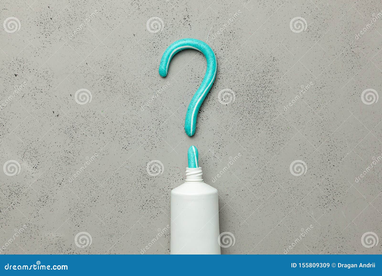 Toothpaste in the Shape of a Question Mark. Concept of How To Choose a ... Toothpaste in the Shape of a Question Mark. Concept of How To Choose a ...