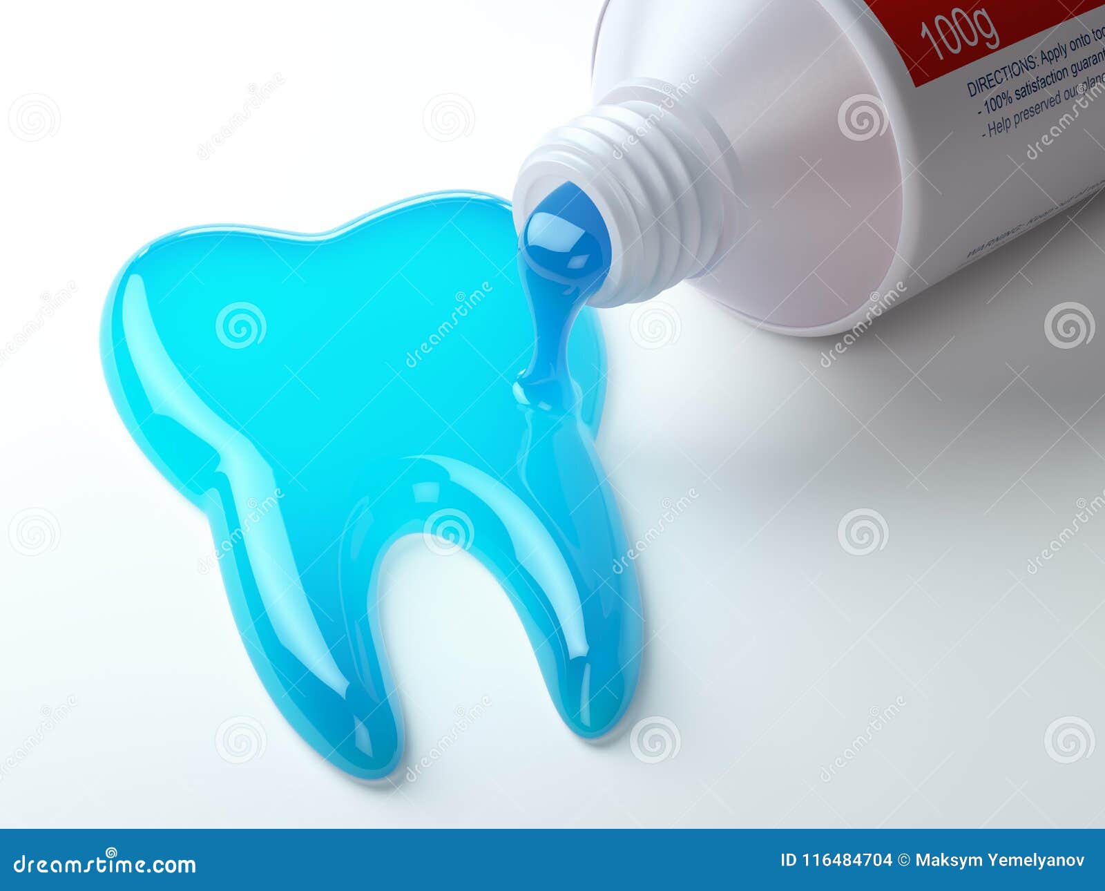 Toothpaste in the Shape of Tooth Coming Out from Toothpaste Tube Stock ... Toothpaste in the Shape of Tooth Coming Out from Toothpaste Tube Stock ...