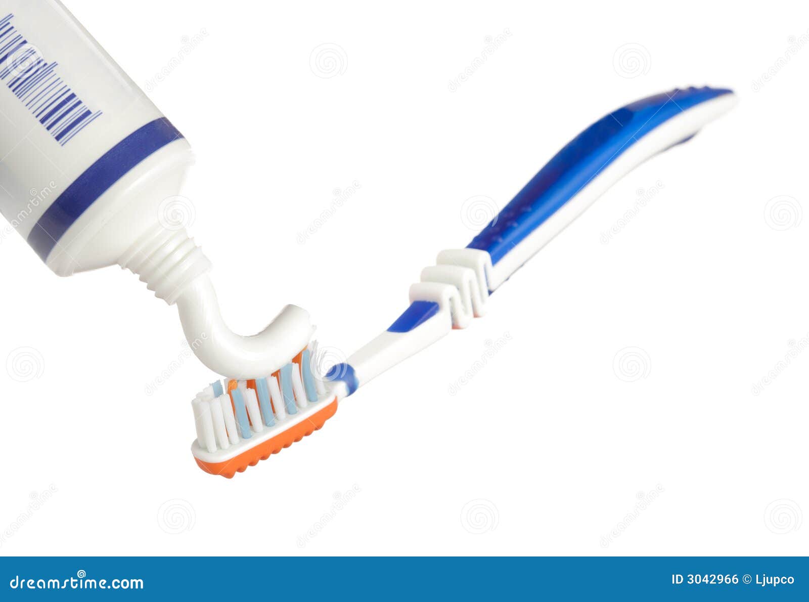 Toothpaste and toothbrush stock photo. Image of health - 3042966