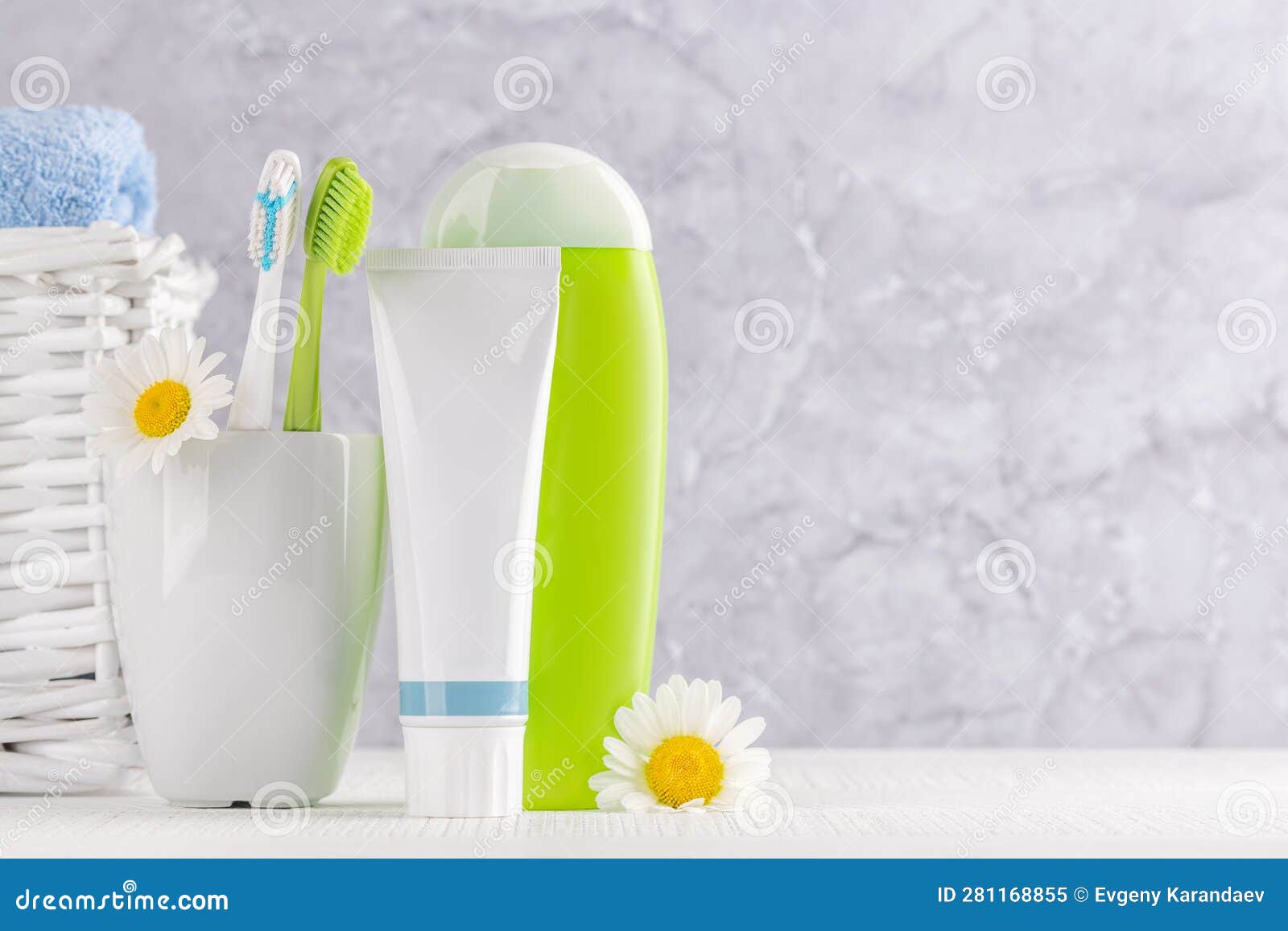 Toothpaste and Toothbrushes Stock Image - Image of essentials, cleaning ...