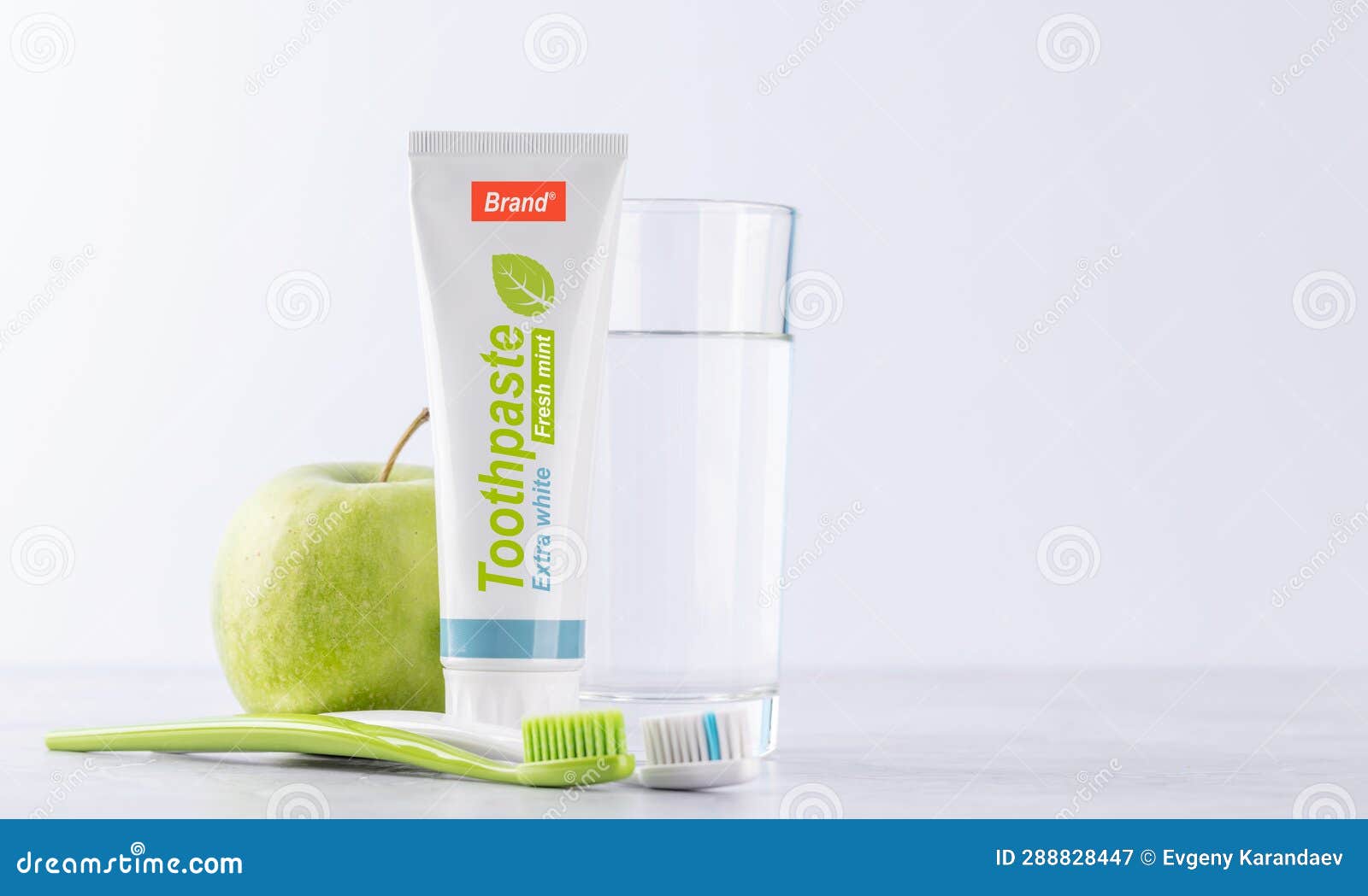 Toothpaste and Toothbrushes Stock Image - Image of regimen, freshness ...