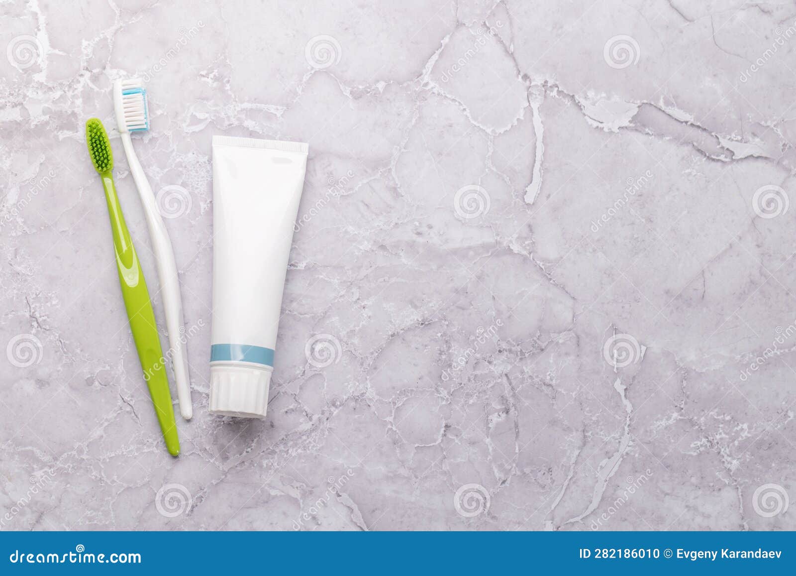 Toothpaste and Toothbrushes Stock Photo - Image of industry, healthcare ...