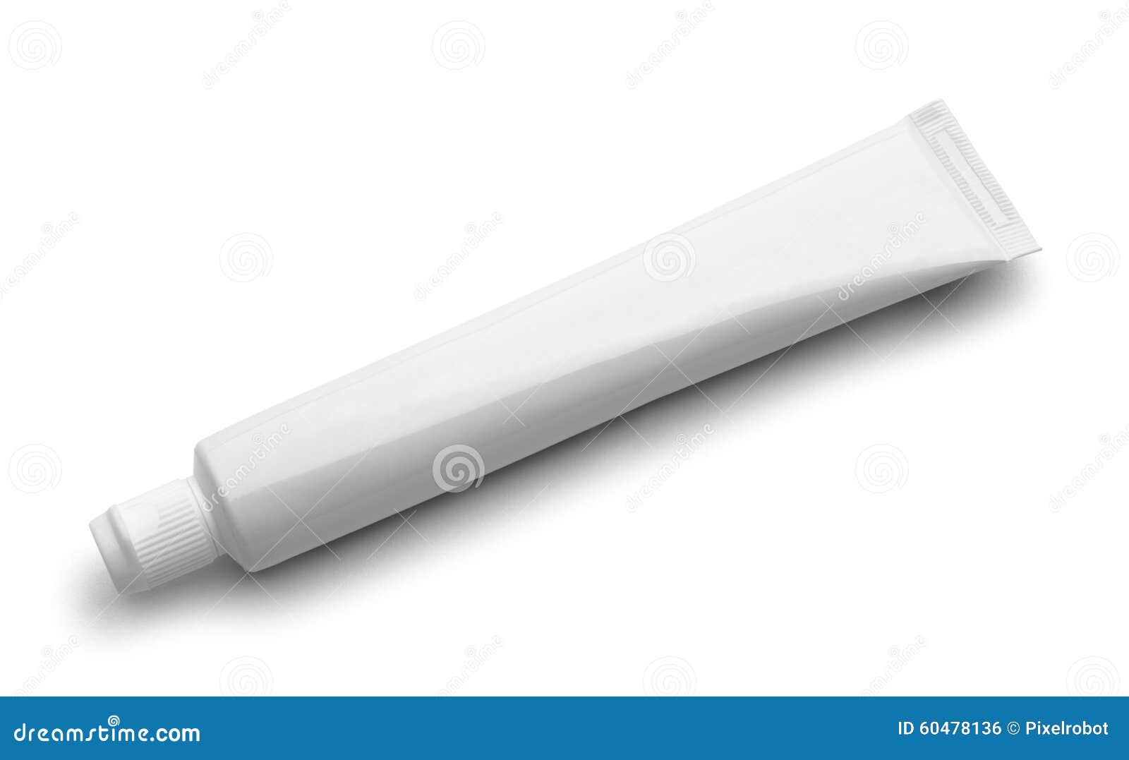 Toothpaste Tube stock photo. Image of front, health, blank - 60478136