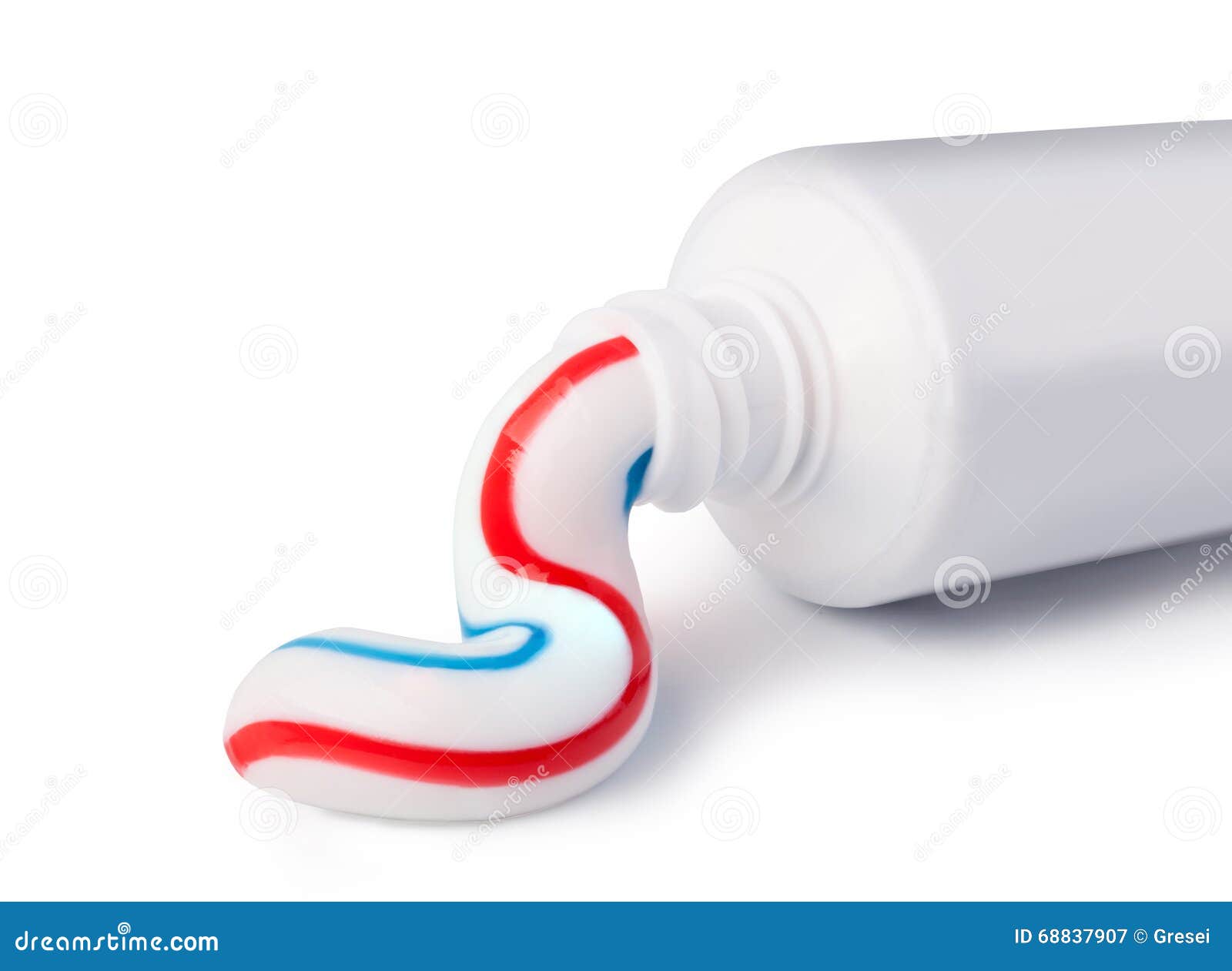 Toothpaste stock image. Image of object, tube, oral, blue - 68837907