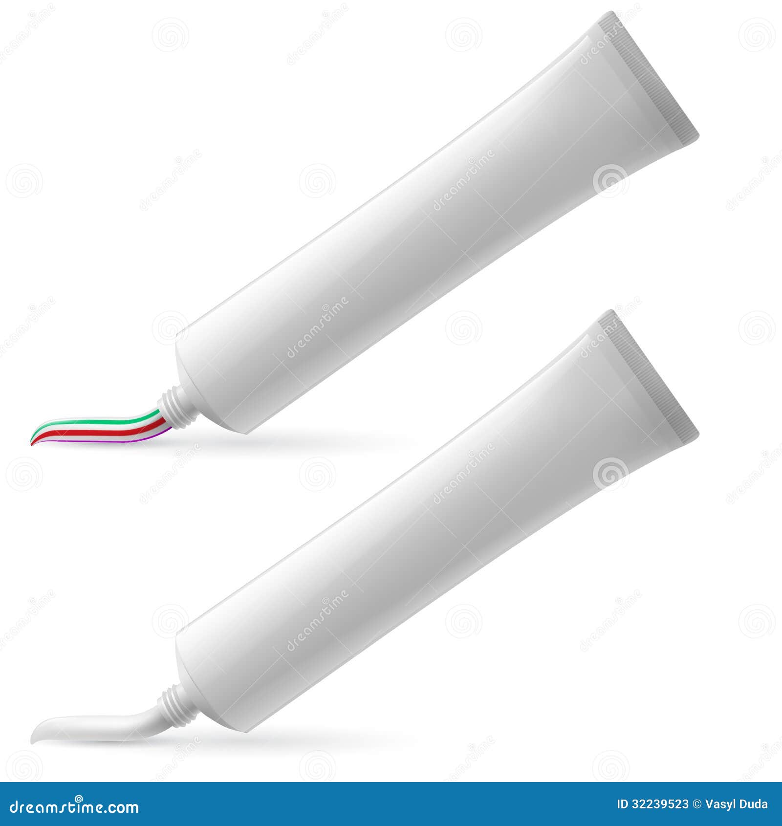 Toothpaste stock vector. Illustration of container, medicine - 32239523