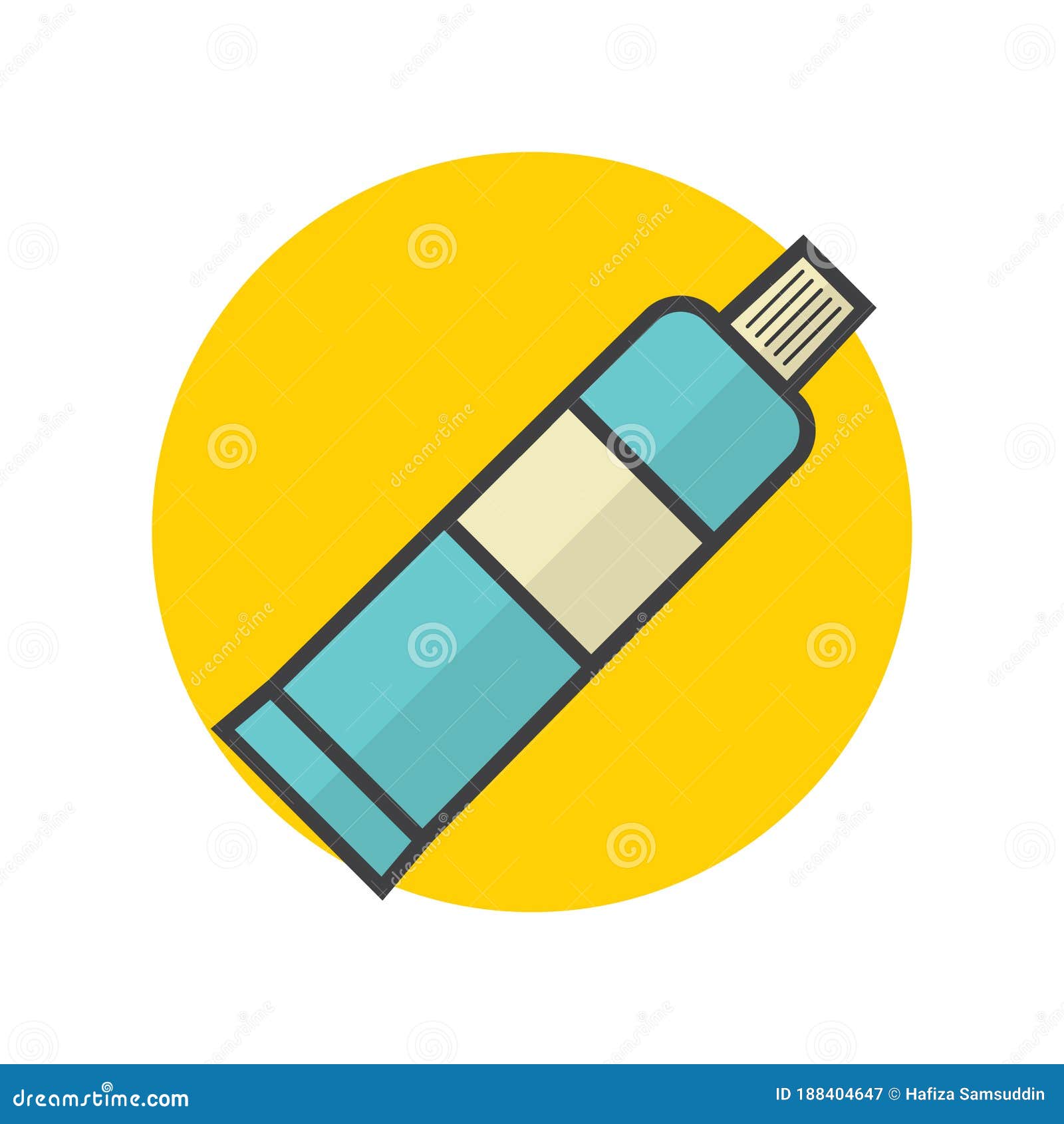 Toothpaste. Vector Illustration Decorative Design Stock Vector ...