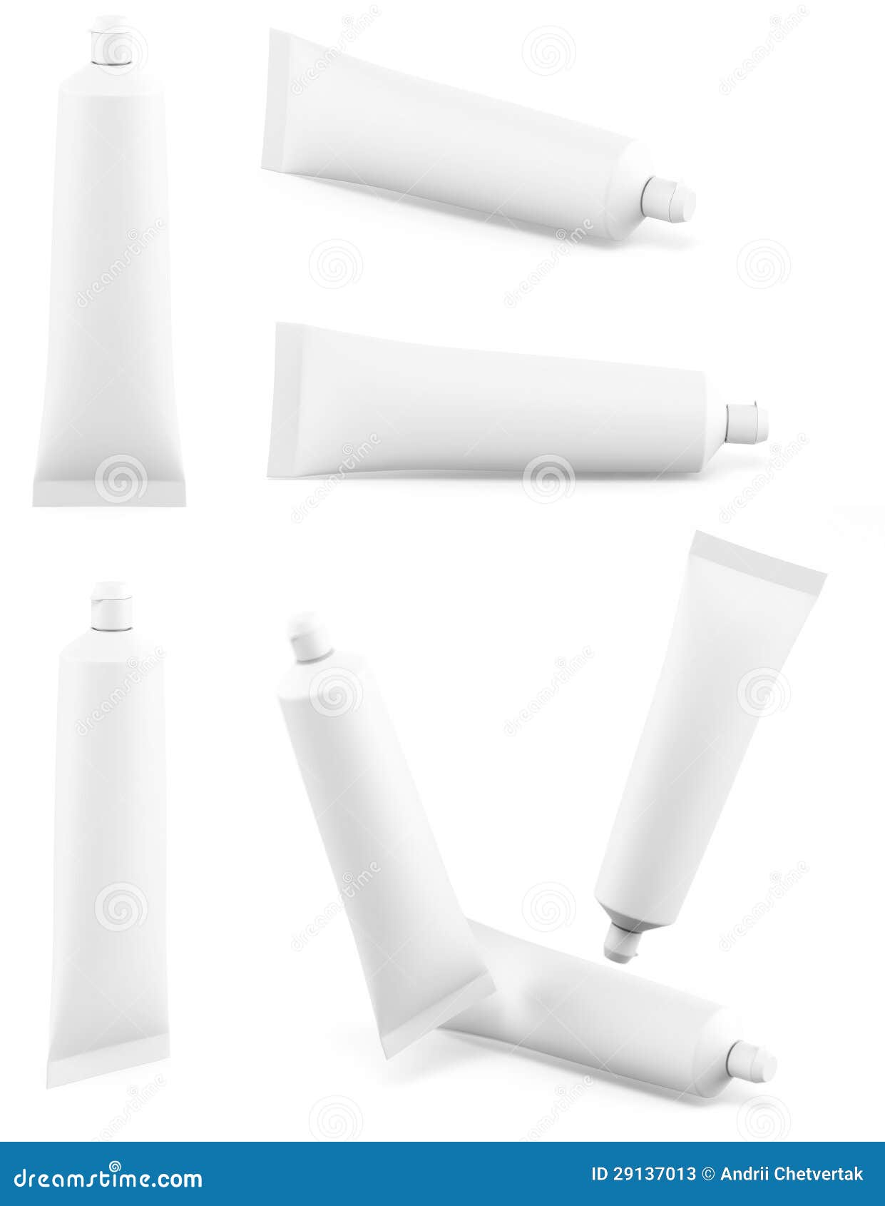Toothpaste white tube stock illustration. Illustration of healthy ...