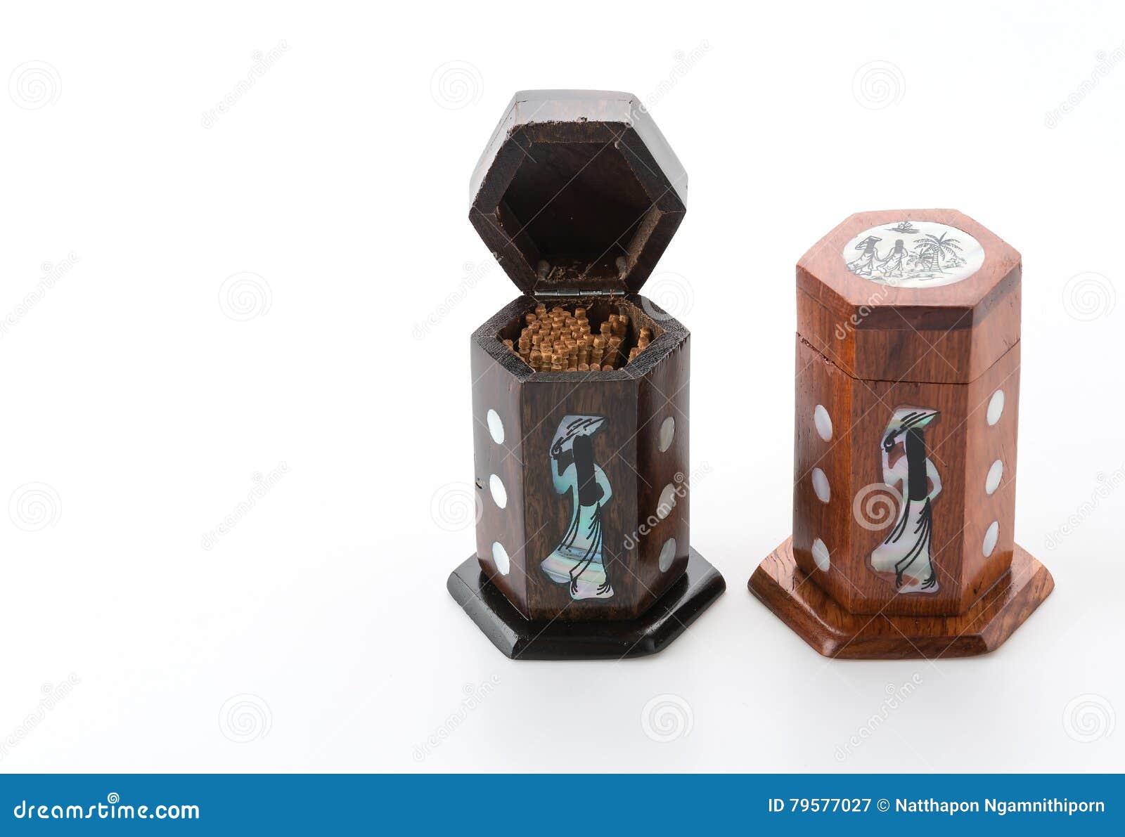 Toothpick box packaging stock image. Image of texture - 79577027