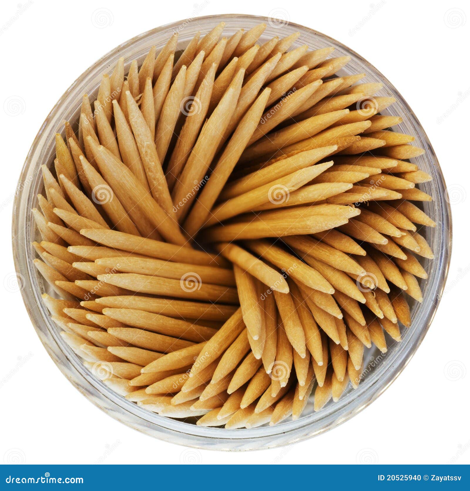 Toothpicks stock photo. Image of wooden, white, magnification - 20525940