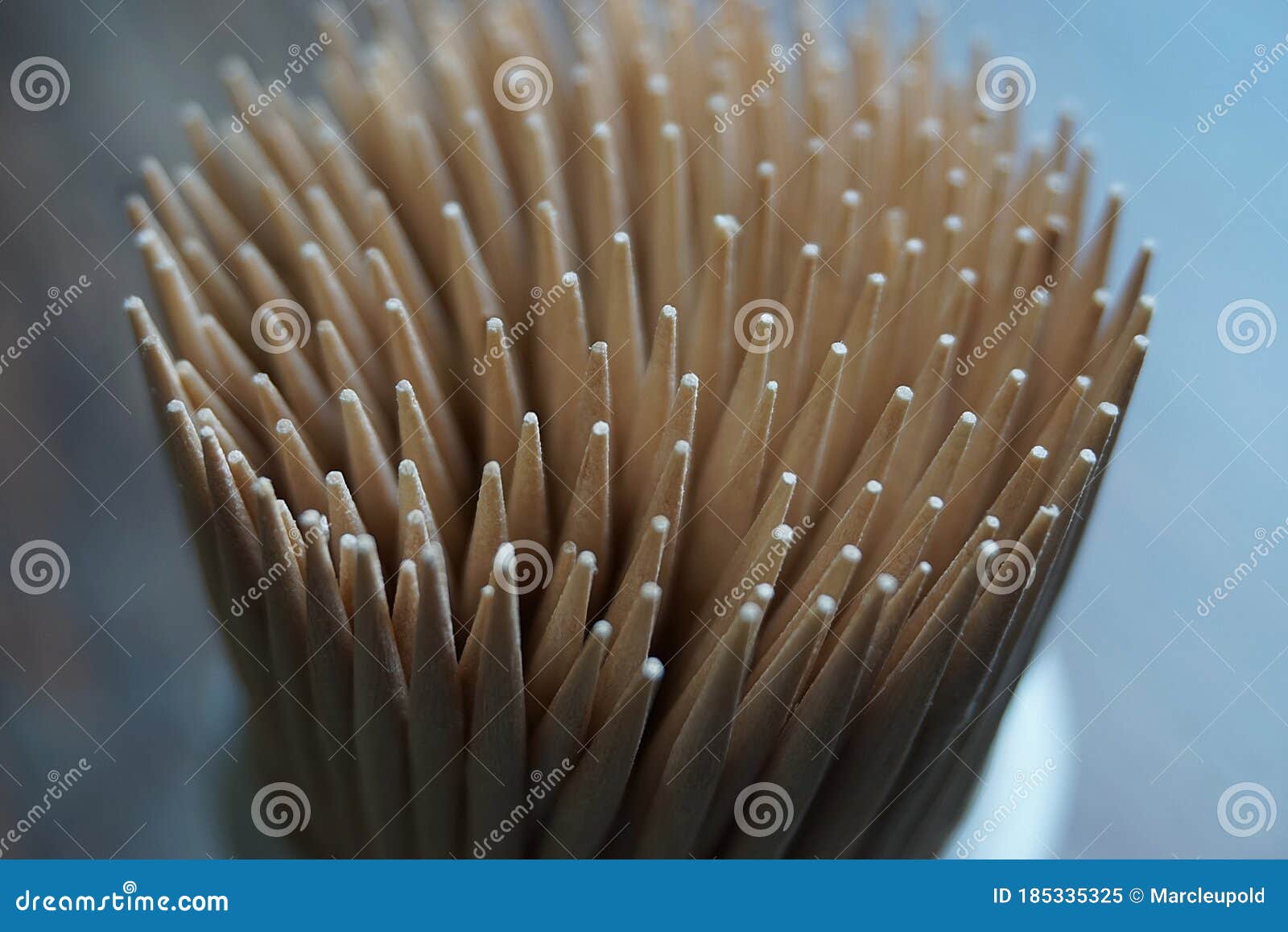 Toothpicks stock image. Image of wooden, wood, dental - 185335325